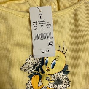 Dresses | Nwt Girls Looney Tunes Tweety Bird Dress | Poshmark